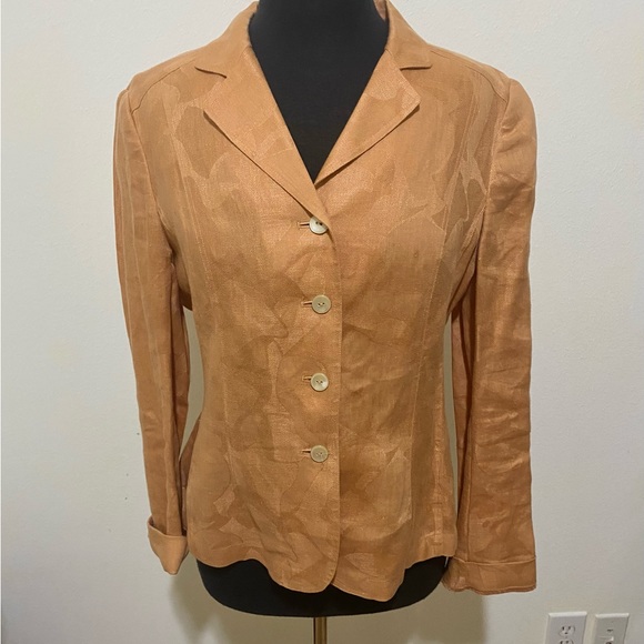 Anne Klein | Jackets & Coats | Ann Klein Linen Jacket | Poshmark